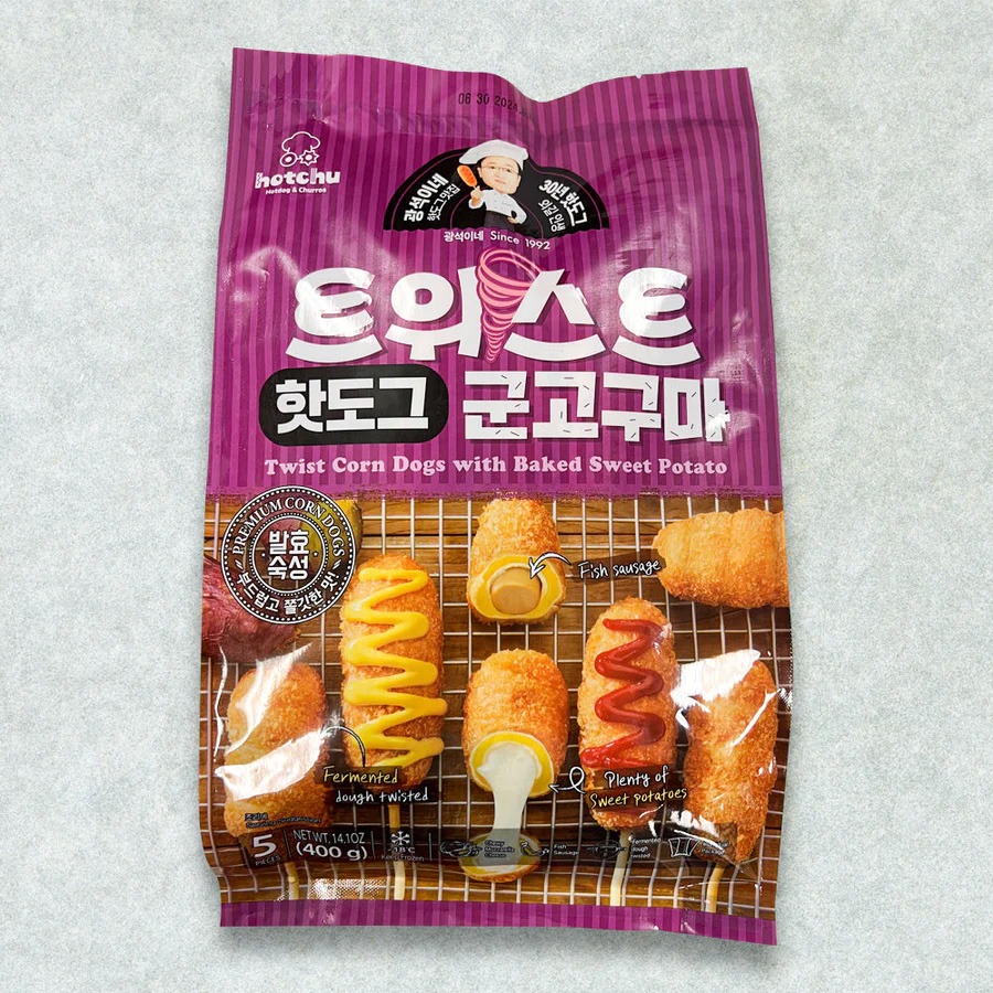 Get Twist Corn Dogs with Baked Sweet Potato 80g X 5EA Delivered | Weee ...