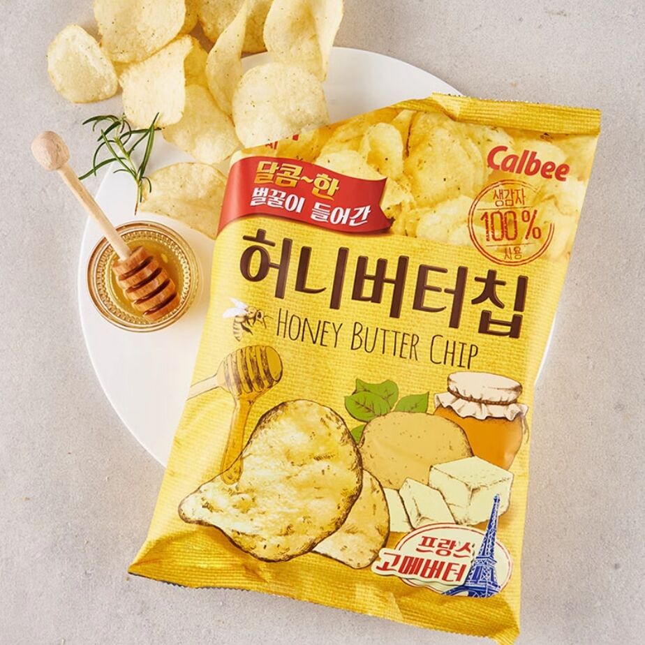Korean Honey Butter Potato Chips 60g*3 - Weee!
