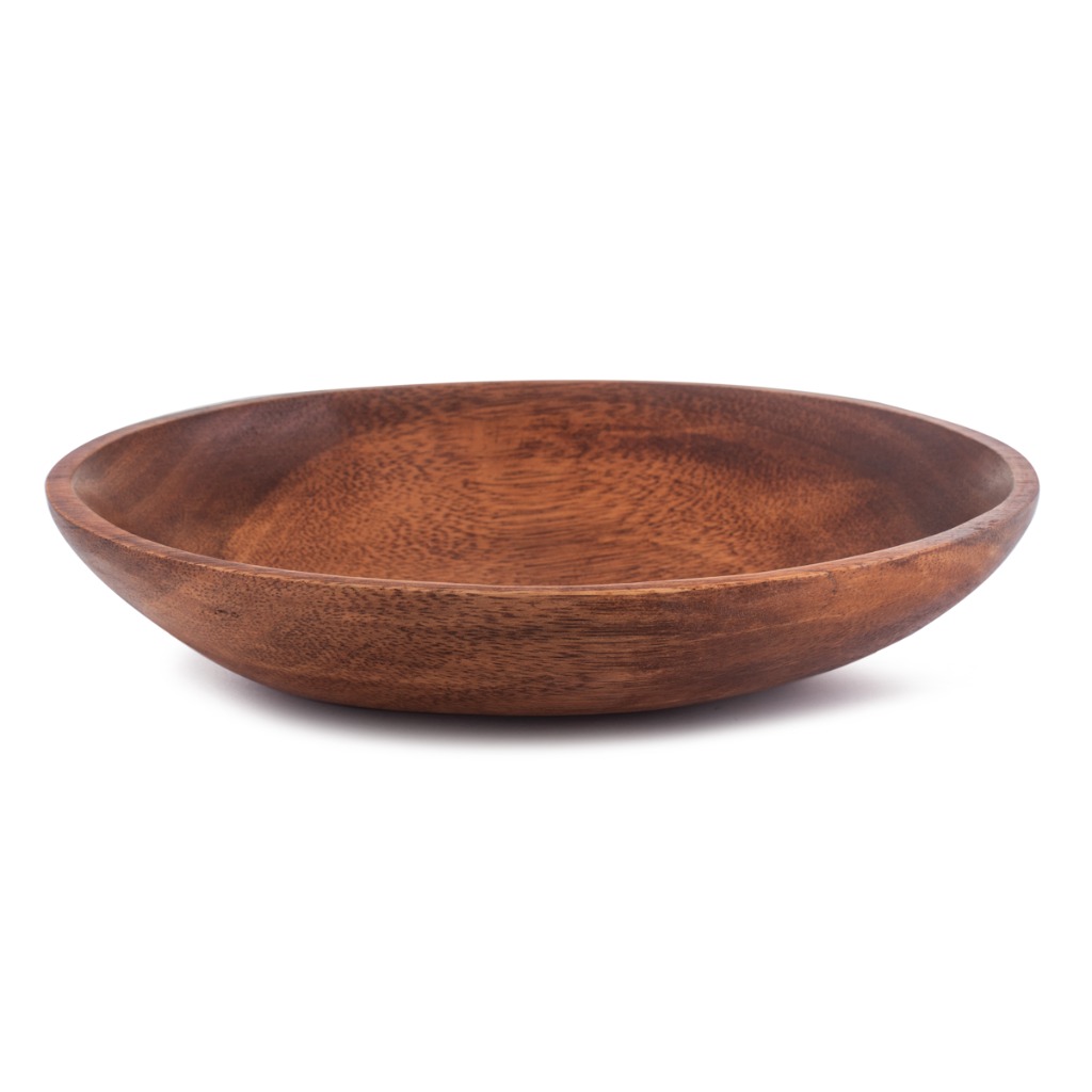 Get Aki Home Japan Acacia Wood Oval Plate 9.8" Delivered | Weee! Asian ...
