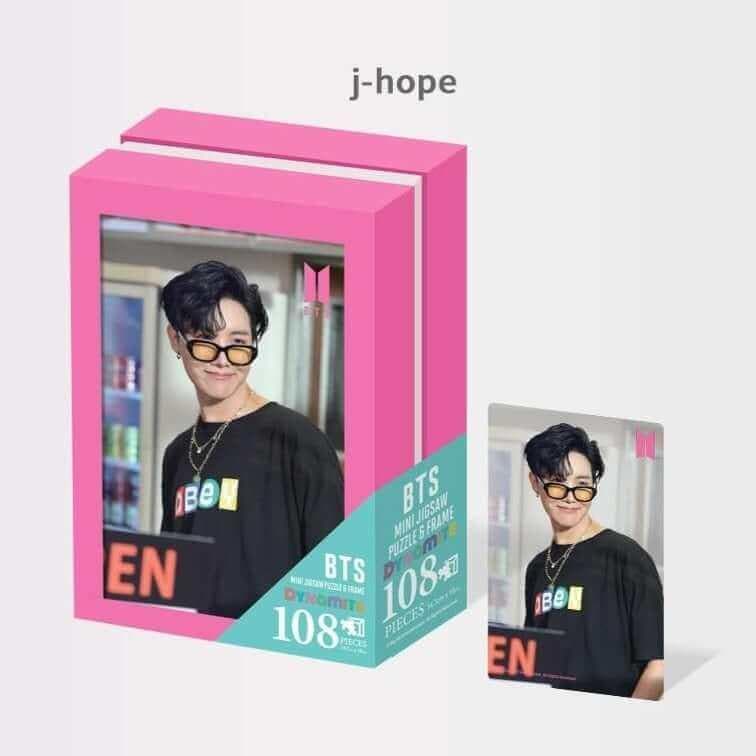 Get BTS Dynamite Puzzle 108 pieces Jigsaw Frame J-Hope Delivered | Weee ...