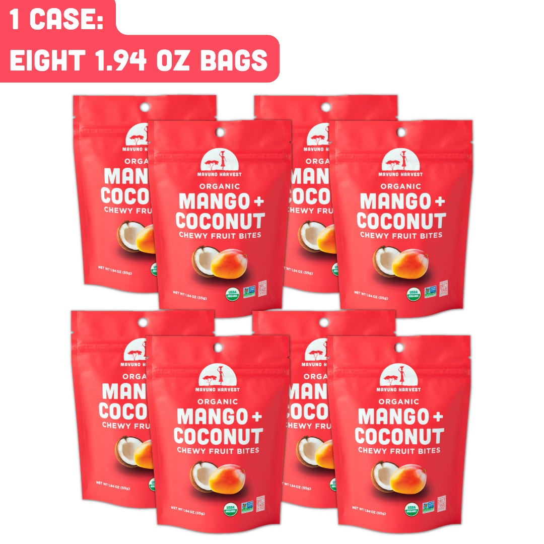 Get Fruit Bites: Mango & Coconut 1.94 oz / 1 Case Delivered | Weee ...