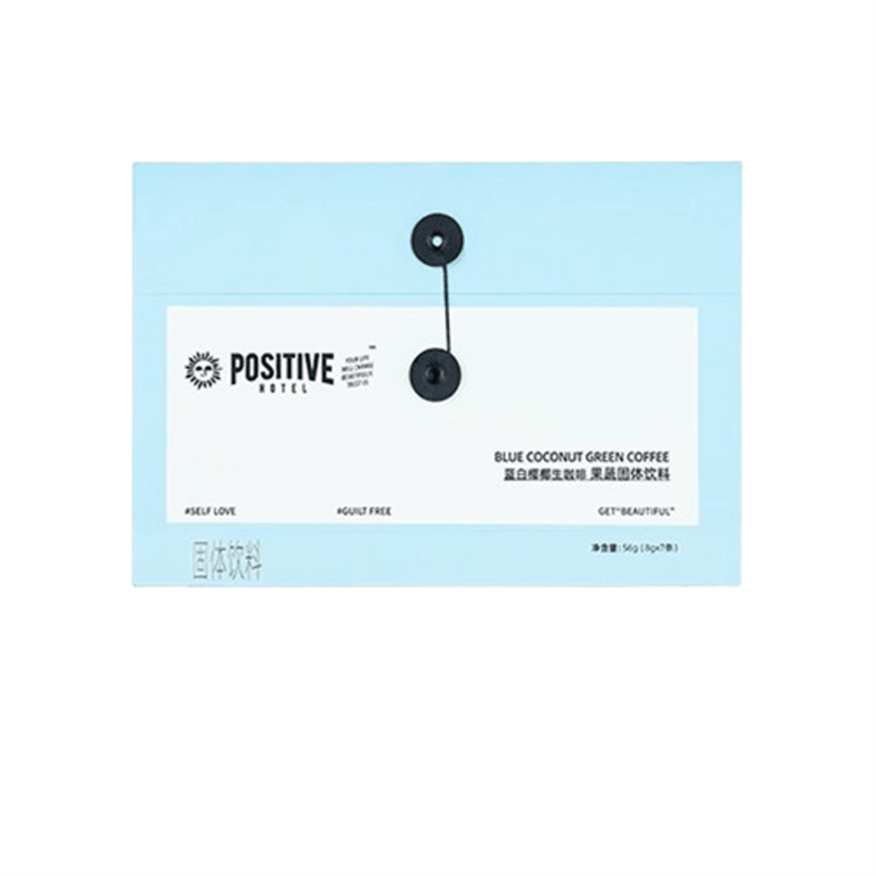 【Positive Hotel PH】地中海夏日彩虹每日綠生咖啡速溶美式明星positive 藍白椰椰生咖啡7袋【林更新同款】 - Weee!
