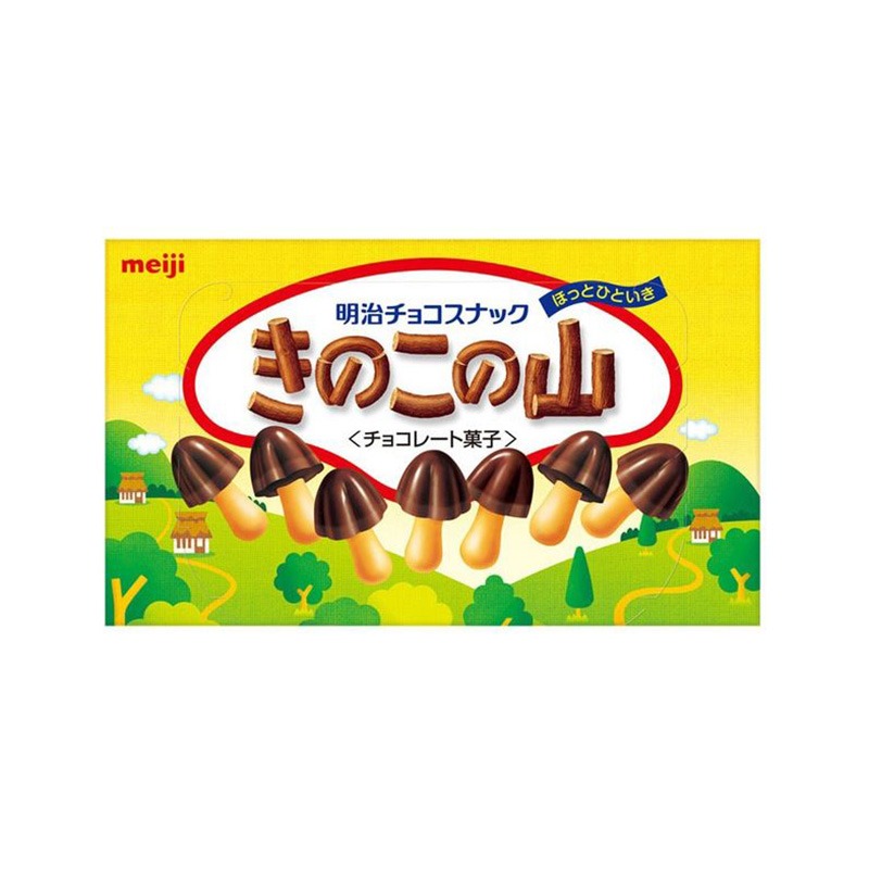 MEIJI 明治 蘑菇山巧克力饼干 74g - Weee!