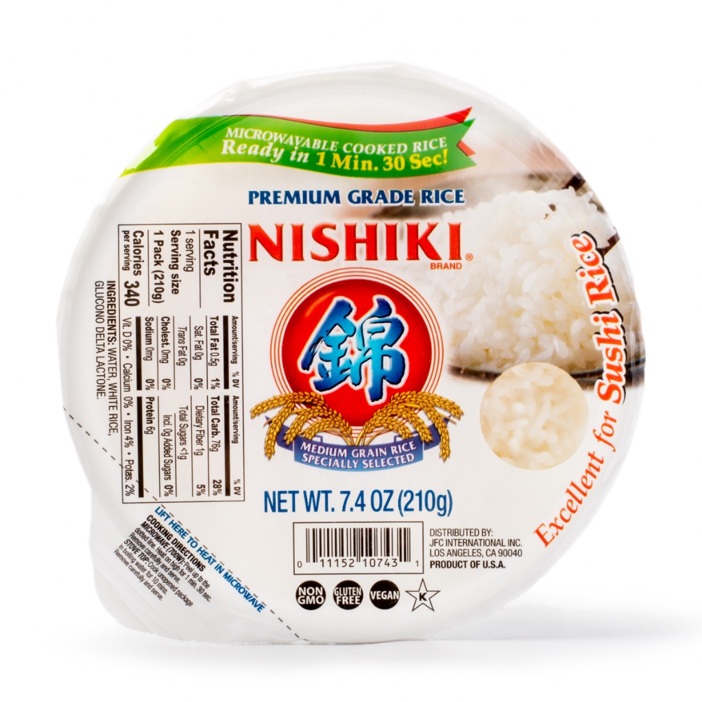 Get Nishiki Microwavable Premium Medium Grain Instant Rice Delivered ...