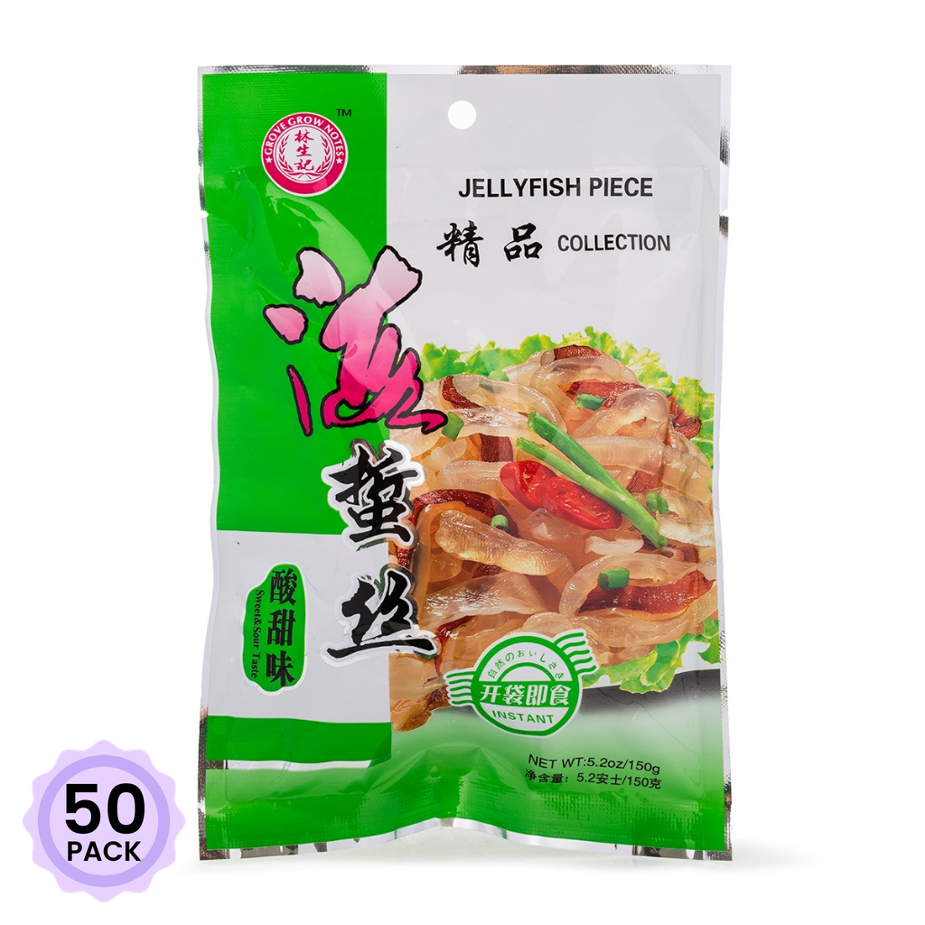 Get Jellyfish Piece Sweet and Sour Flavor 150 g*50 pack Delivered ...