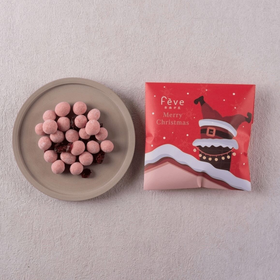 Get FEVE Christmas Limited Strawberry Milk Peanuts 41 g Delivered ...