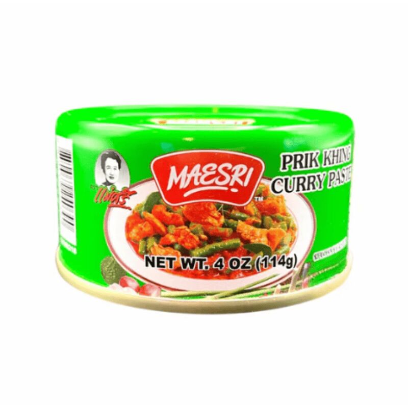Maesri Prik Khing Curry Paste 114g 1 each - Weee!