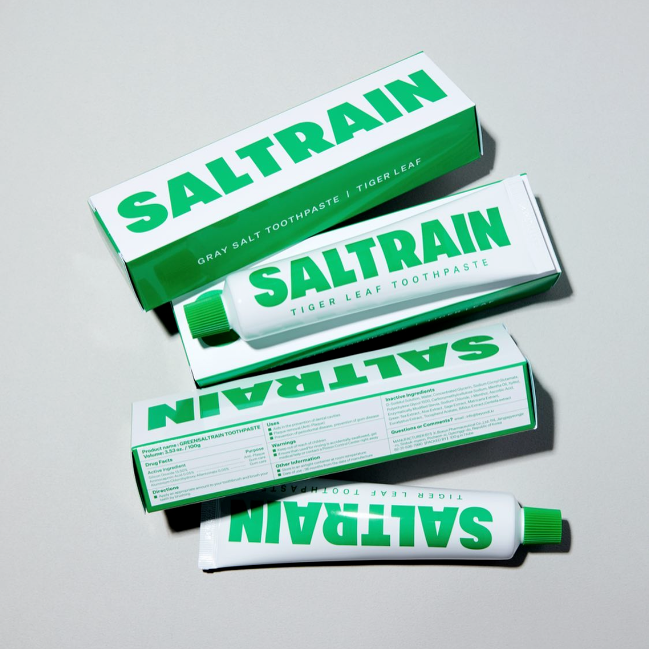 Get SALTRAIN tiger leaf toothpaste. Anti-moth, provide 24h fresh mint ...