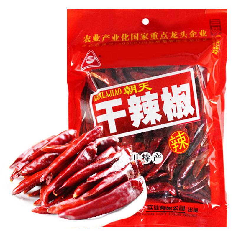 Get Sichuan Zhen dried chili Chaotian pepper pepper two Jingtiao 100g*1 bag Delivered | Weee ...