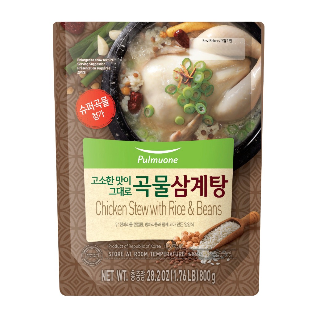 Pulmuone Chicken Stew with Rice & Beans - Weee!