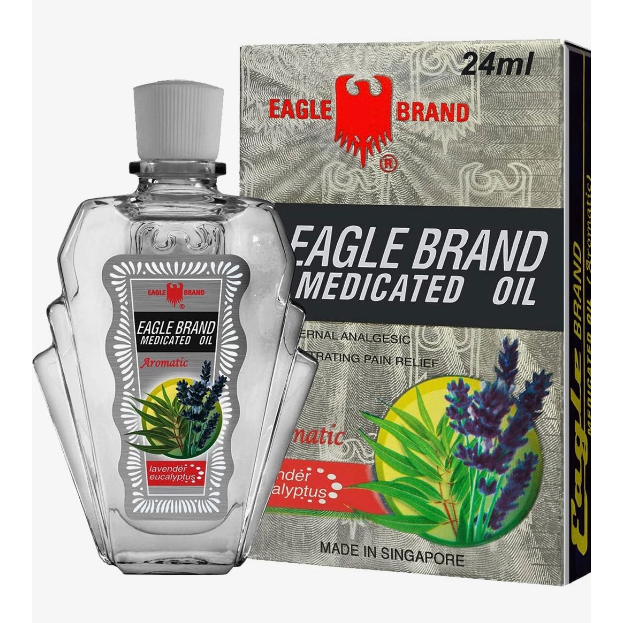Get Eagle Brand Medicated Oil Analgesic Lavender Delivered | Weee ...