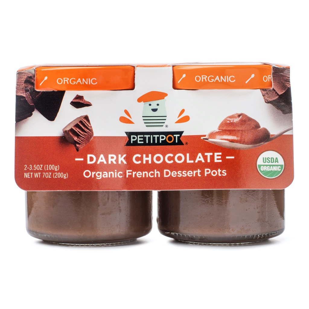 Get Petit Pot Organic French Dessert, Dark Chocolate Flavor 2pc ...