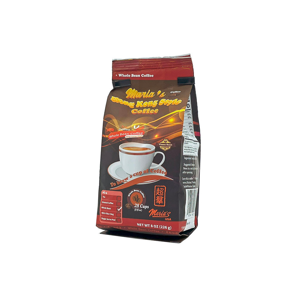 Get Maria's Hong Kong Style Coffee - Whole Bean Coffee (8 oz) Delivered ...