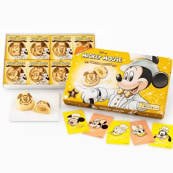 Get TOKYO BANANA x DISNEY Mickey Mouse Ginza Caramel Flavor, 8 PCs ...
