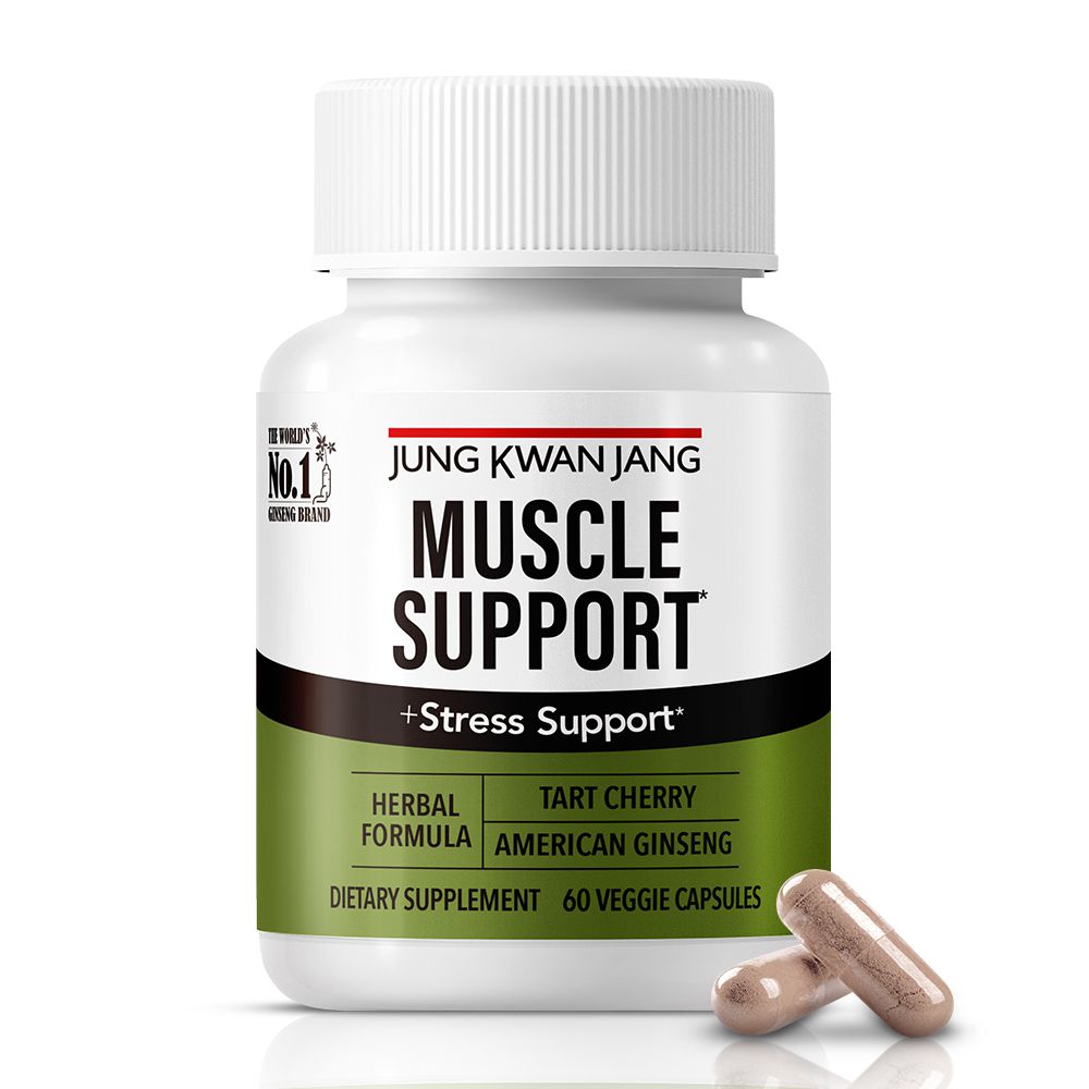 Get Muscle Support Capsules With Tart Cherry And American Ginseng ...