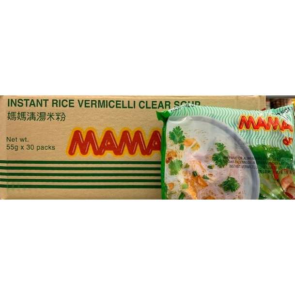 Get MAMA Gluten Free Vegetarian Rice Vermicelli Clear Soup pack of 30 Delivered | Weee! Asian Market