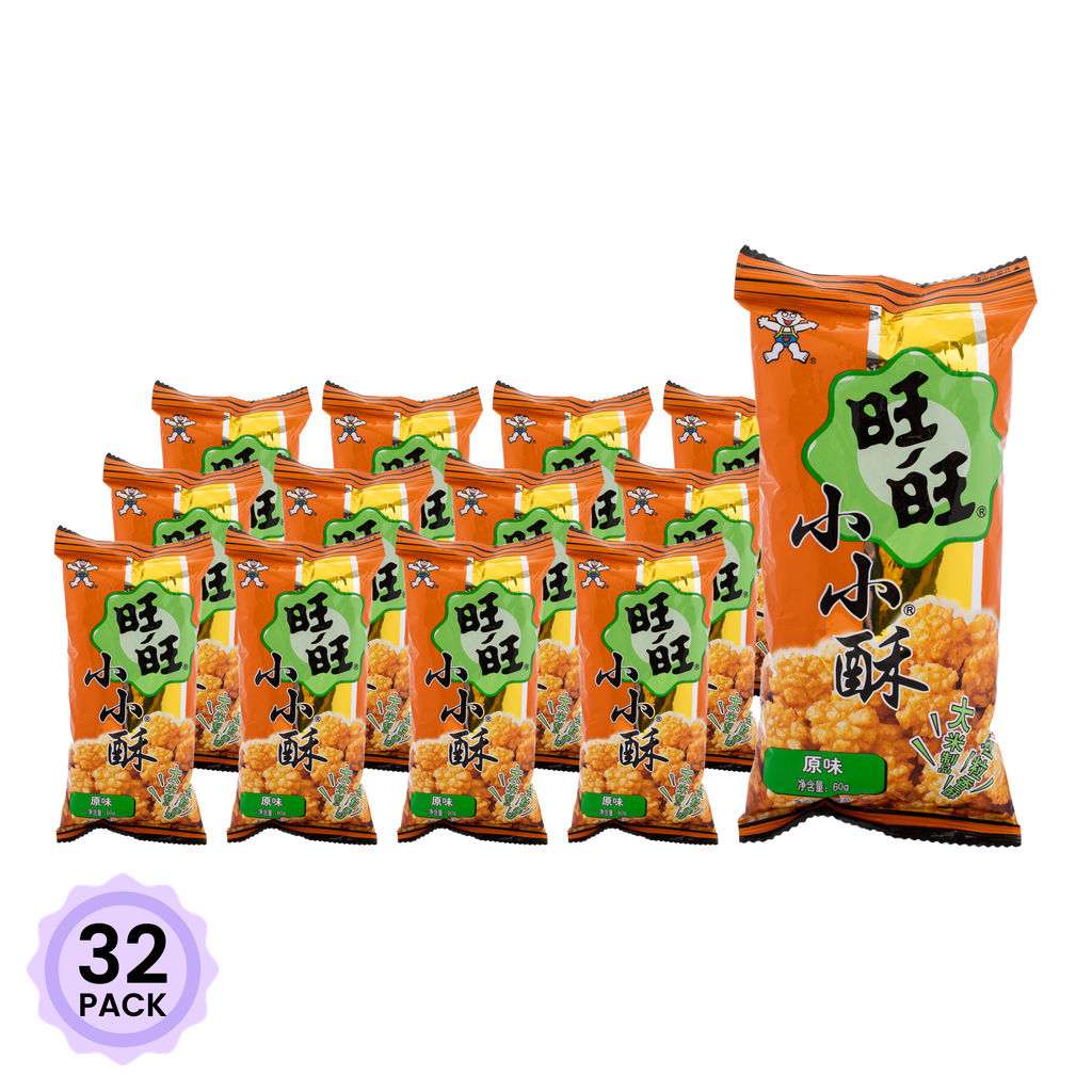 Get Want Want Small Crisp Cracker Original Flavor 60 g*32 pack ...