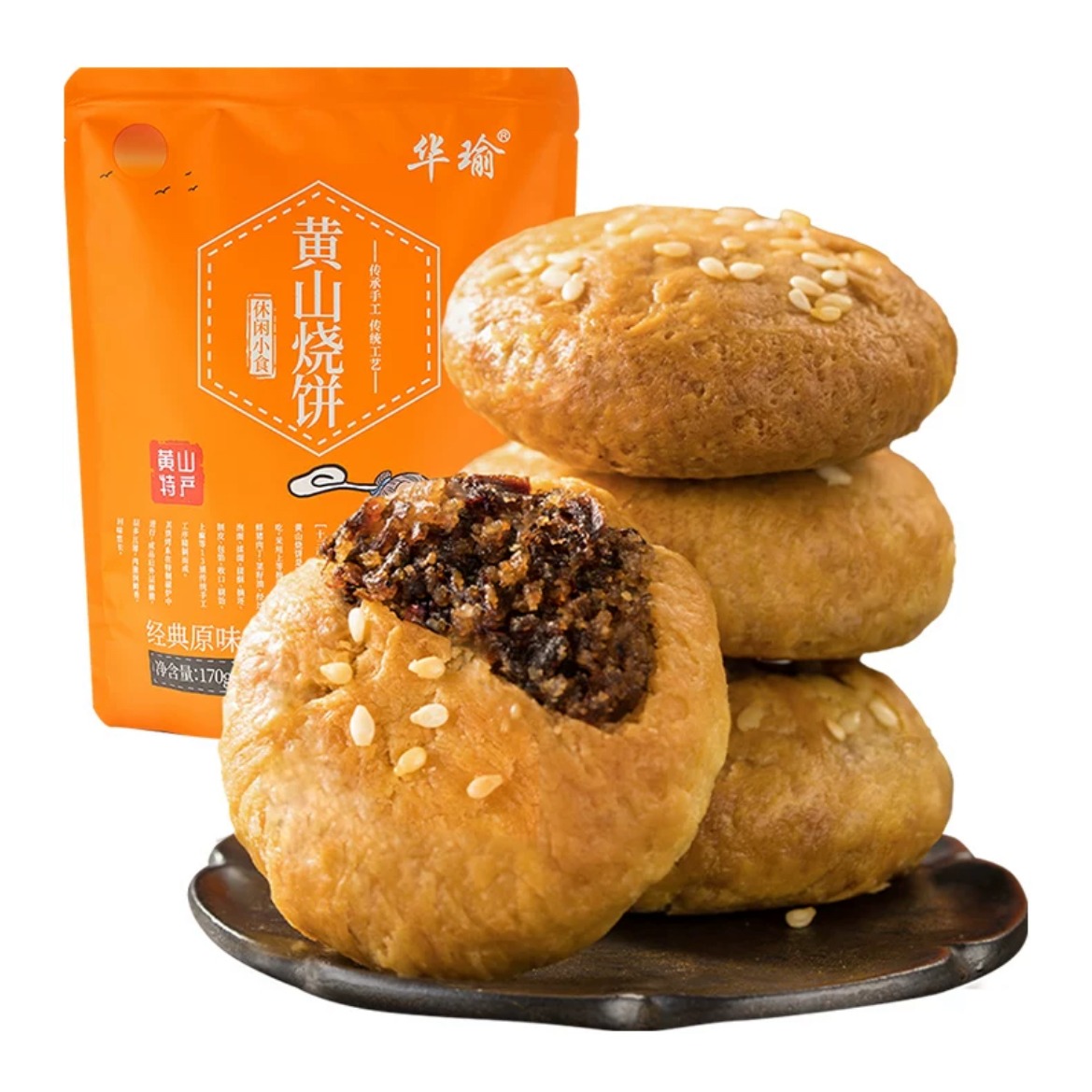 Get Huayu Mount Huangshan Shaobing (Baked cake in griddle) Snack ...
