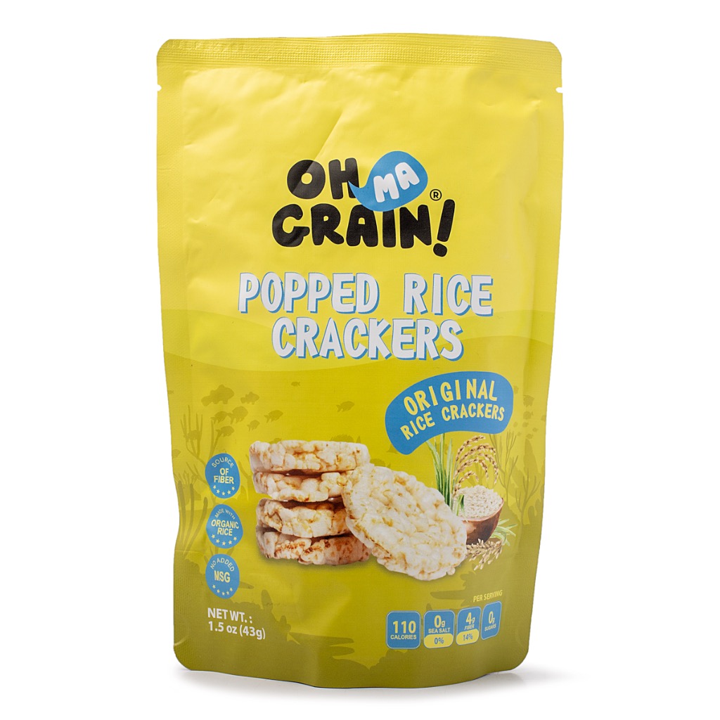 Get Oh Ma Grain Popped Rice Cracker, Original Delivered | Weee! Asian ...