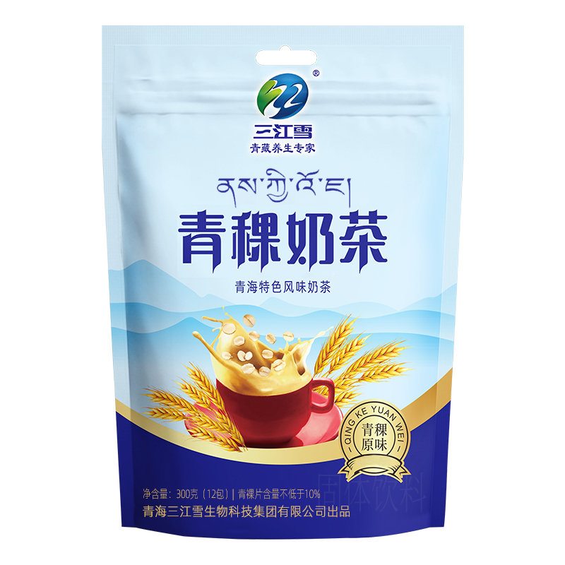 Get Sanjiang Snow Highland Barley Milk Tea Original Flavor Instant ...
