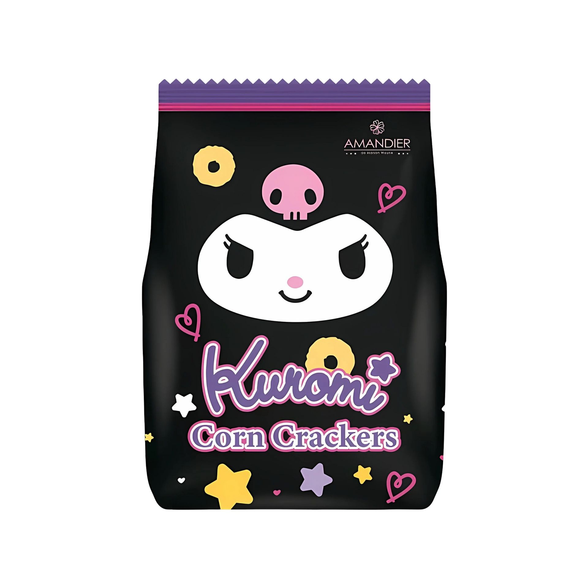 Get Amandier Kuromi Corn Crackers 60g Delivered | Weee! Asian Market