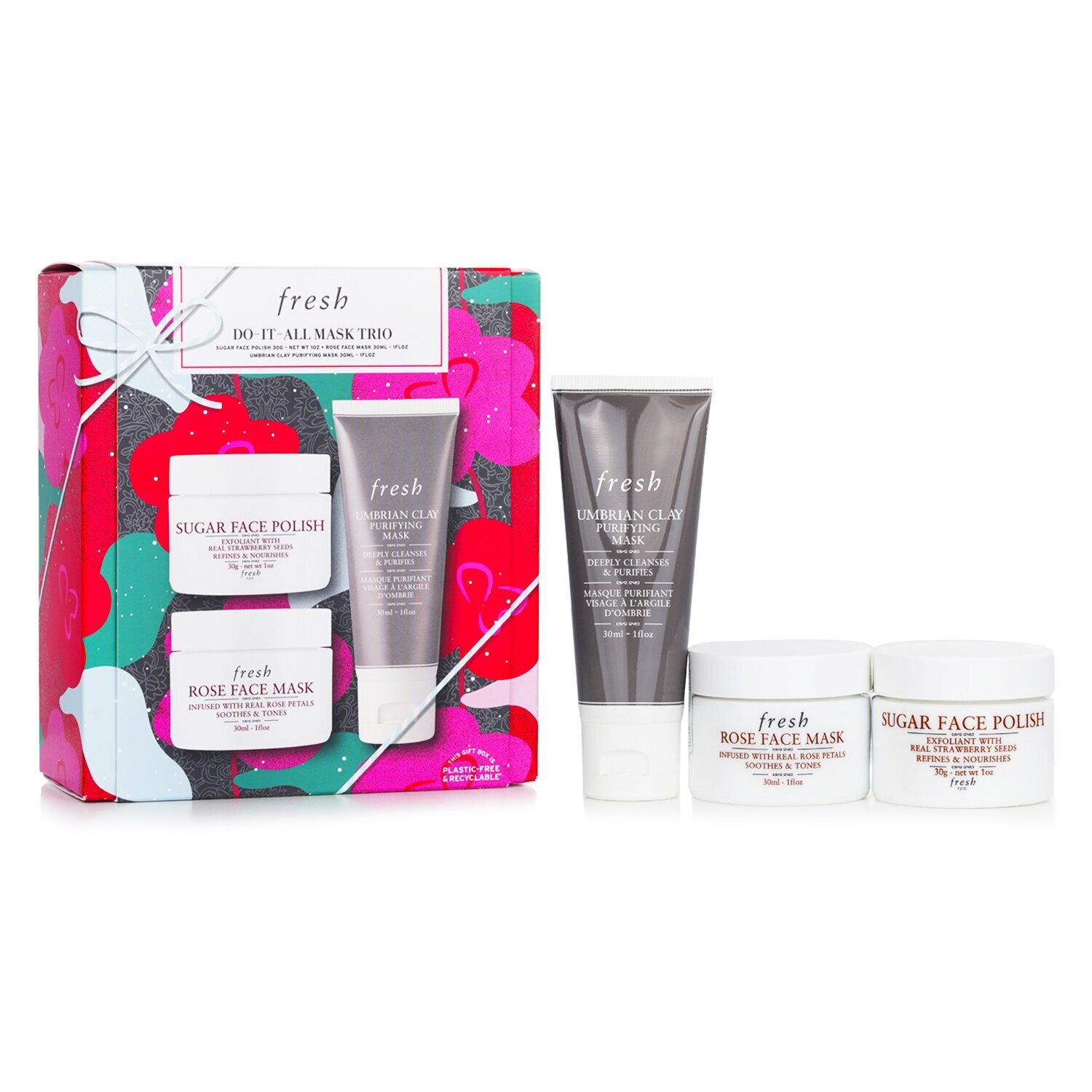 Get Fresh Do It All Face Mask Trio Set 3pcs Delivered | Weee! Asian Market