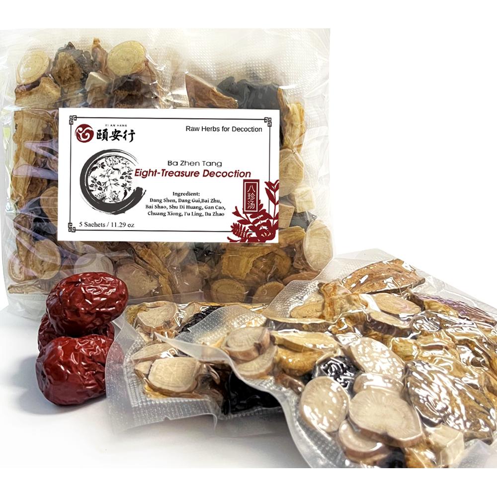 Ba Zhen Tang (Eight-Treasure Decoction) Raw Herbs - Weee!