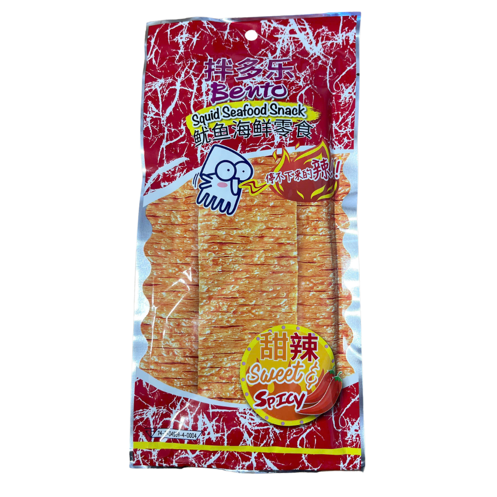 Get [BENTO] Seafood Squid Snack, Sweet & Spicy Flavor- 20 g Delivered ...