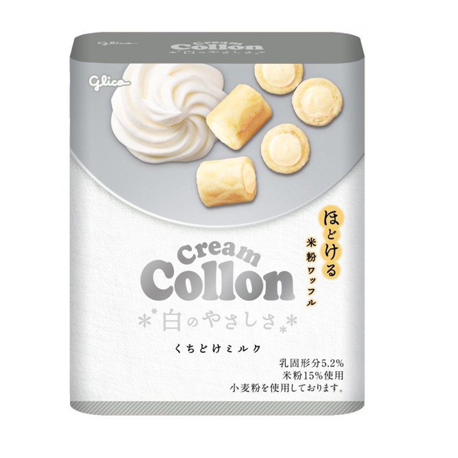 Get GLICO Cream Collon Rice Flour Milk Flavor 48g Delivered | Weee ...