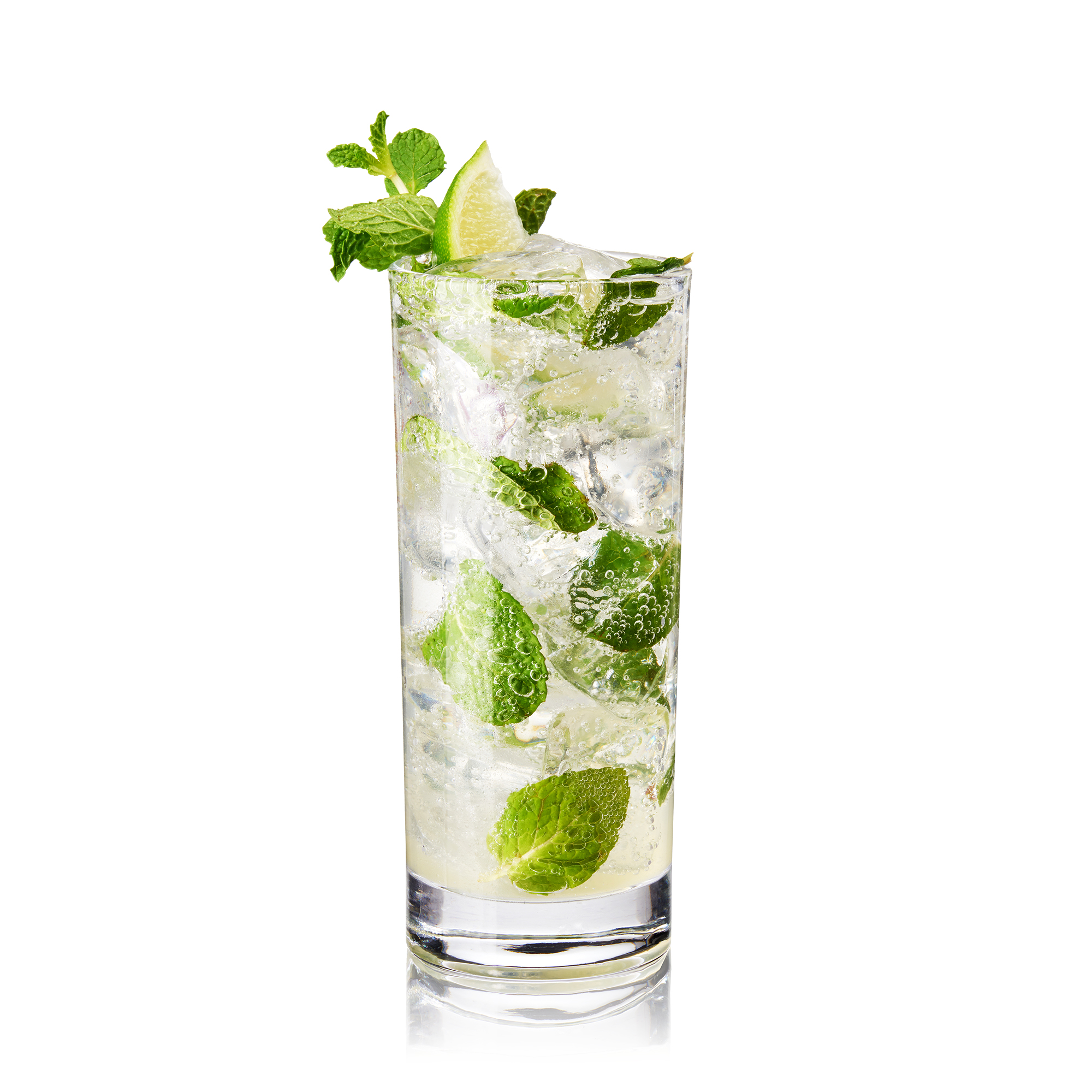 Highball collins cocktail drinking glasses with heavy base, tall glass ...
