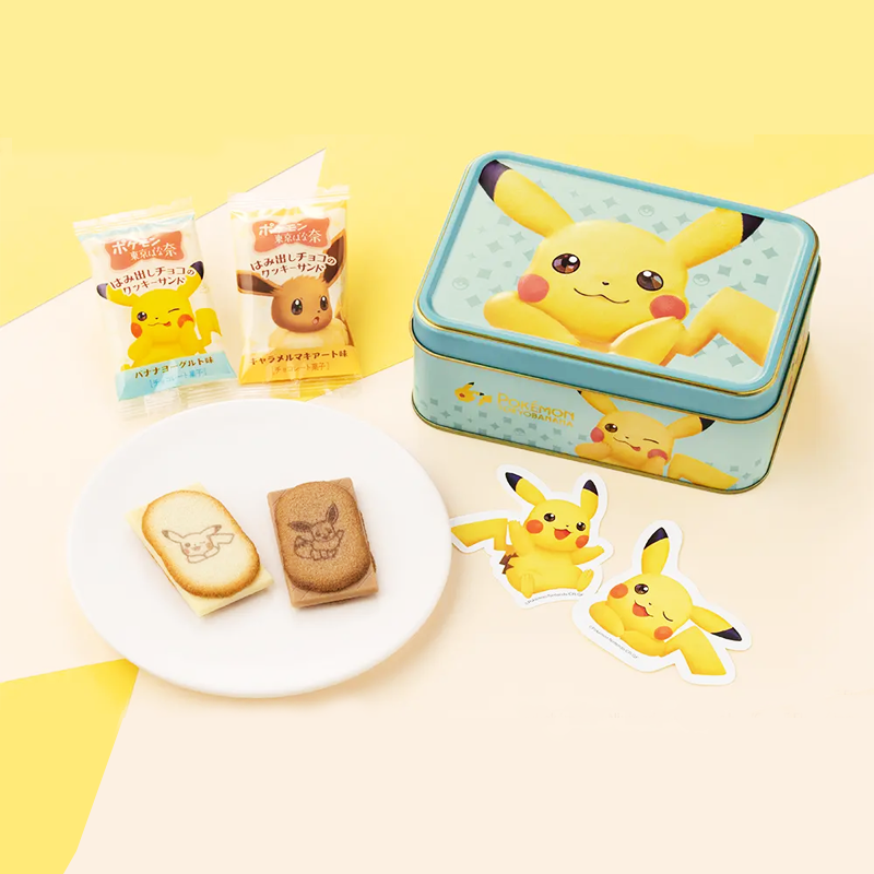 Get TOKYO BANANA POKEMON Overflowing Chocolate Sandwich 12 pcs canned Delivered | Weee! Asian Market