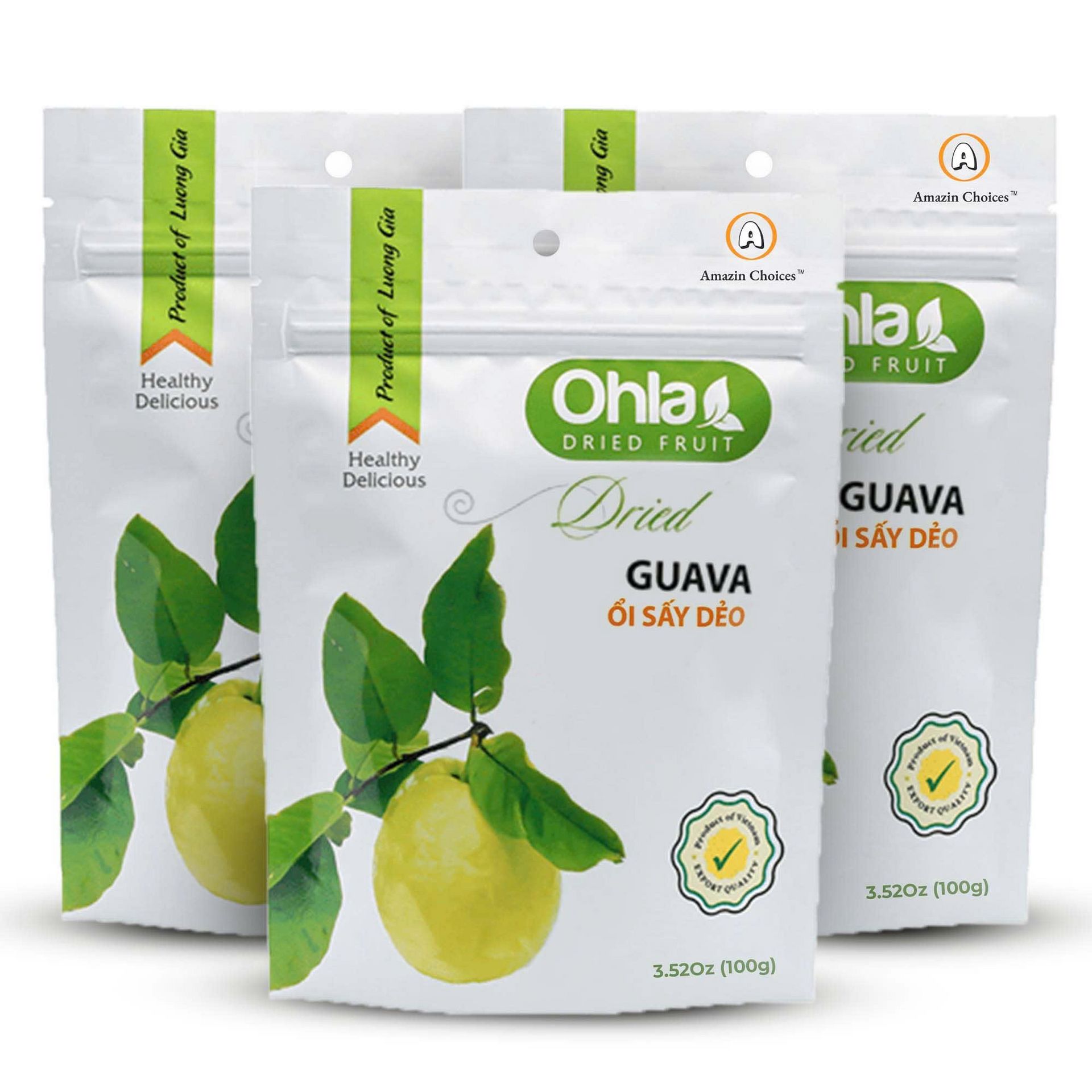 Get Mekong Delta Harvest - Dried guava 100gr. 3 pack Delivered | Weee ...