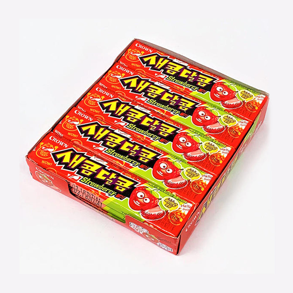 Get Crown Sweet and Sour Chewing Candy Strawberry 29g Delivered | Weee ...