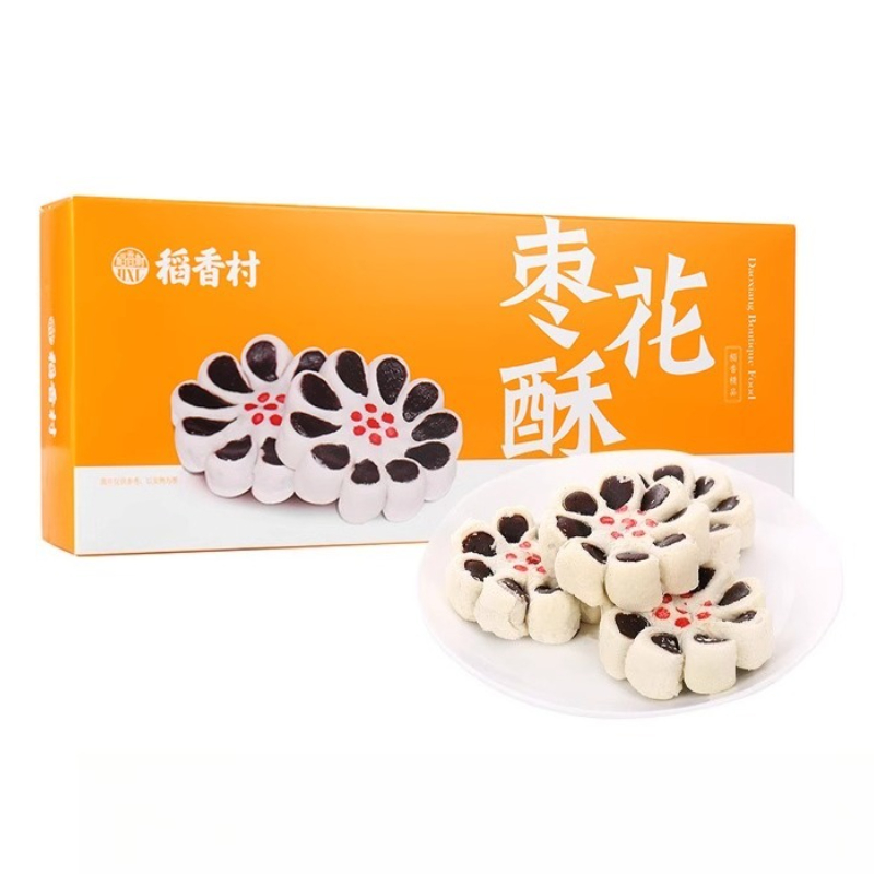 Get Daoxiangcun Jujube Flower Pastry 210g*1 box 210 g Delivered | Weee ...