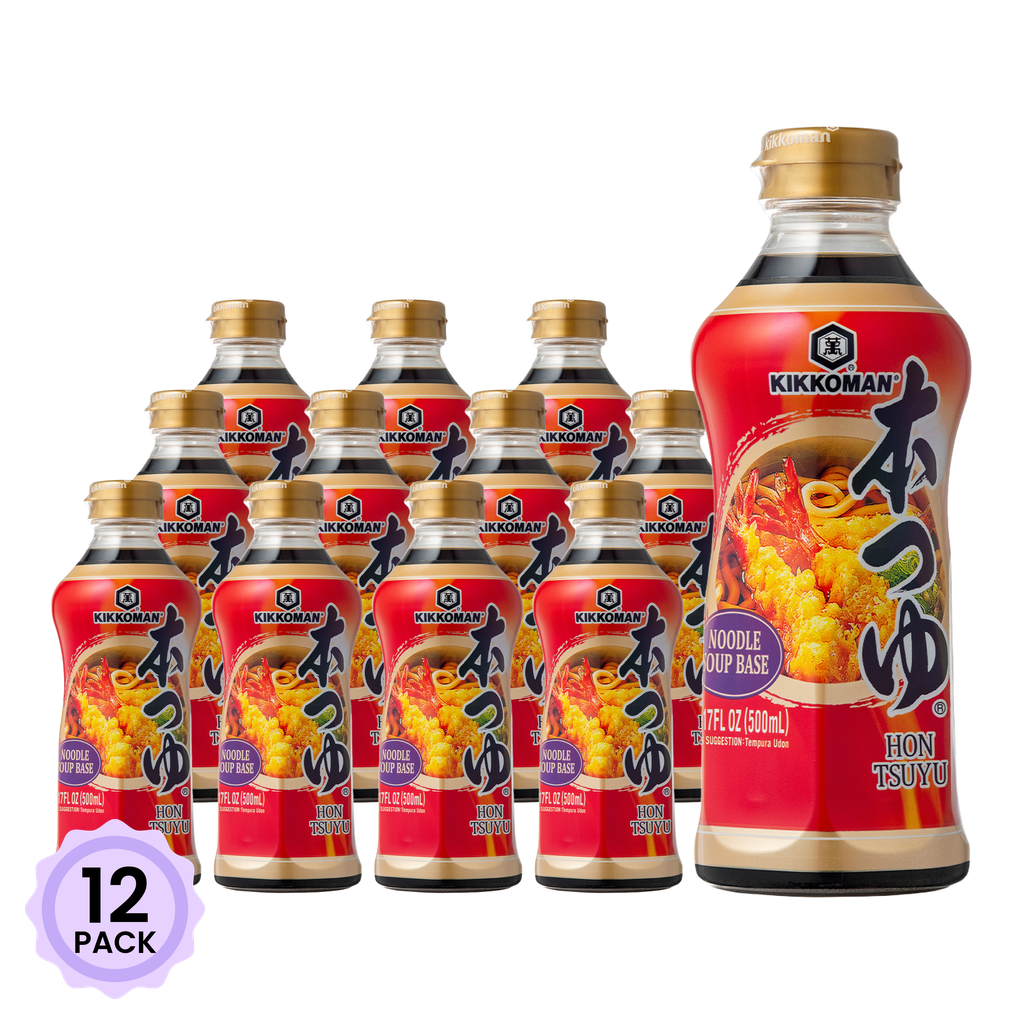 Get Kikkoman HonTsuyu Soup Base 500 ml*12 pack Delivered | Weee! Asian Market