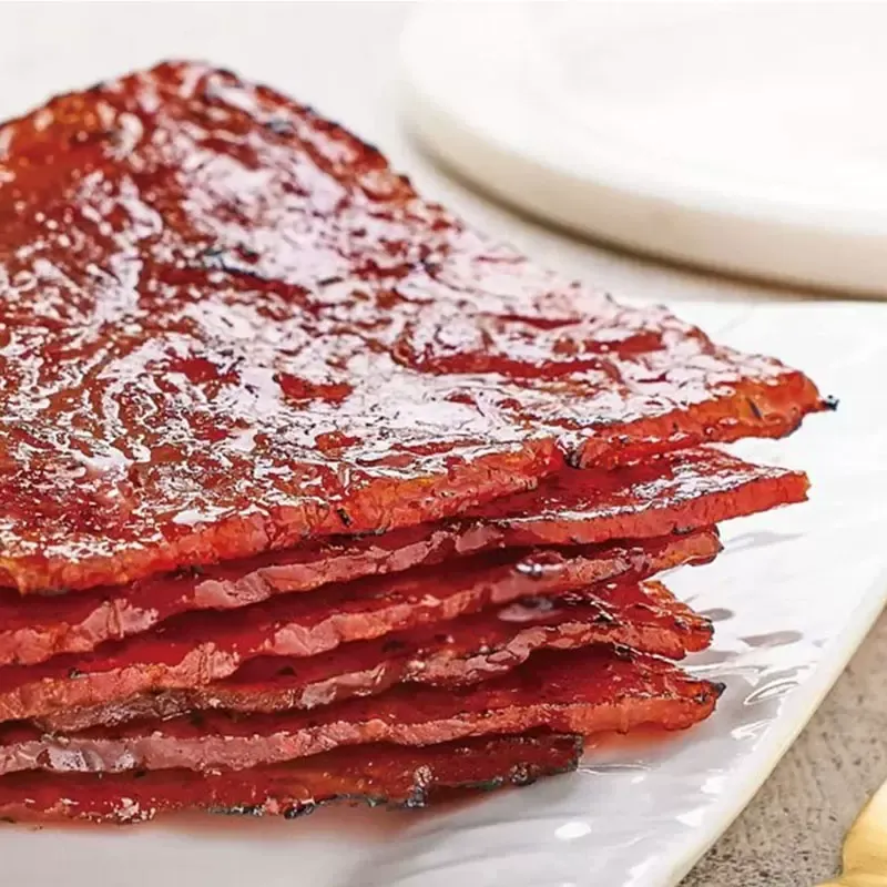 Get Hongchang Plant Food Record Vegetarian Meat jerky 85g Honey Juice Flavor Delivered | Weee ...