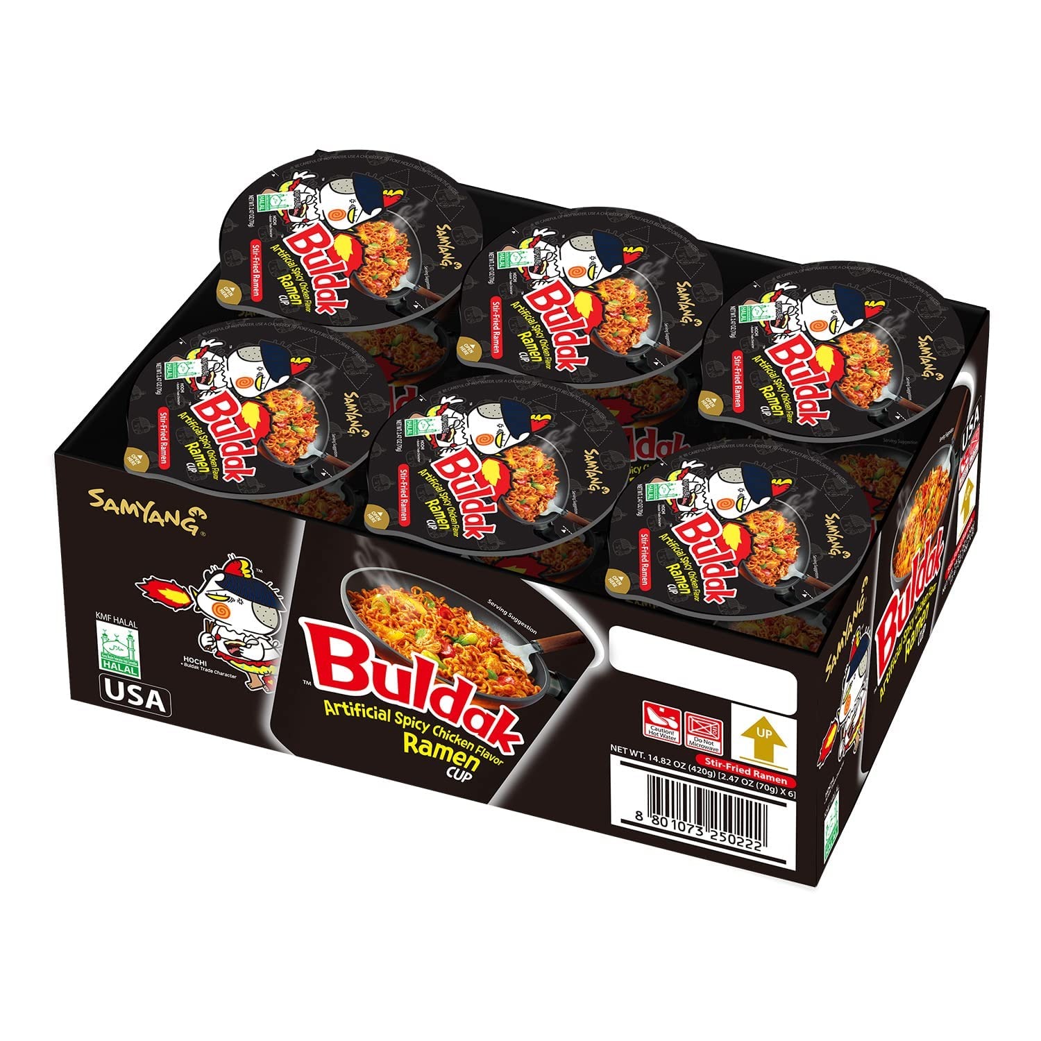 Get Samyang Buldak Ramen Original Hot Chicken Flavor (6 Cups) Delivered ...