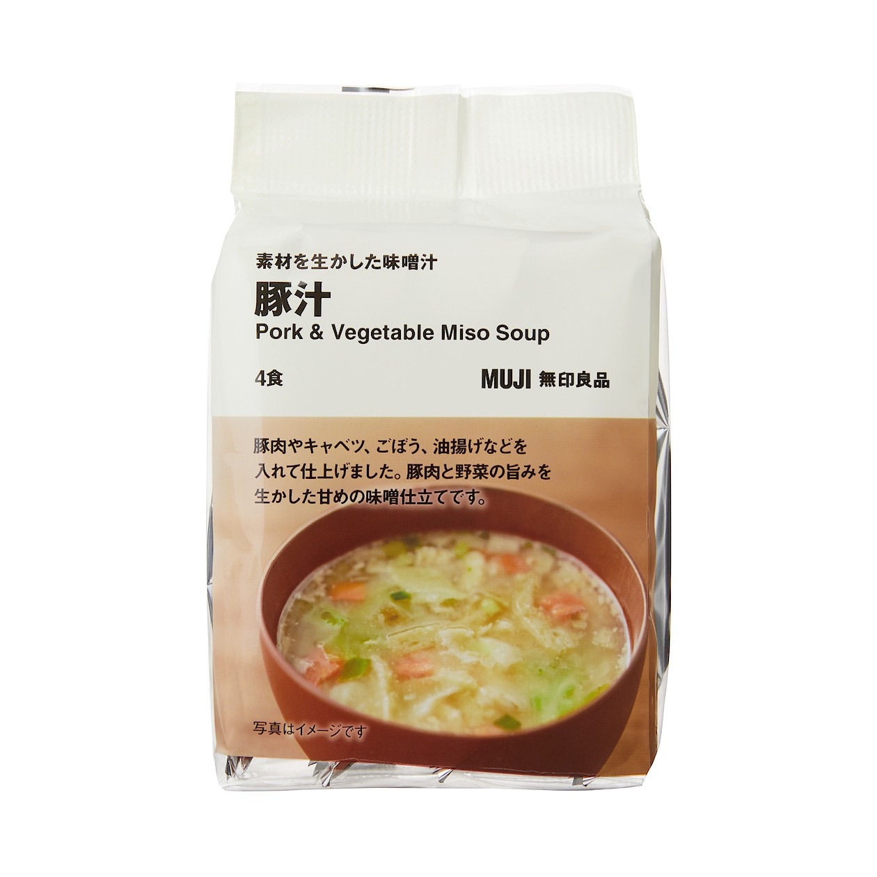 Get MUJI Pork & Vegetable Miso Soup (4servings) Delivered | Weee! Asian ...