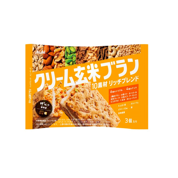 Get ASAHI Honey Cream Cookies 75g 3pc Delivered | Weee! Asian Market