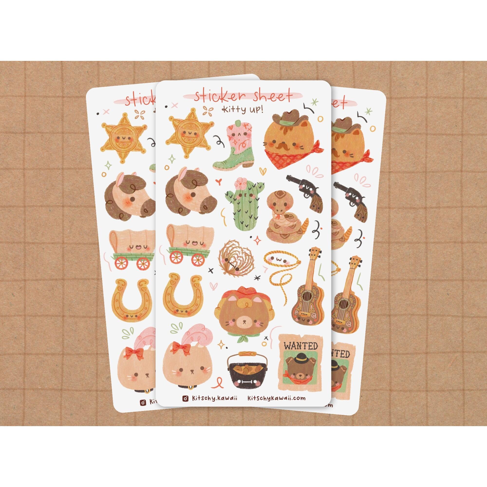 Get Cowboy Sticker Sheet Delivered | Weee! Asian Market