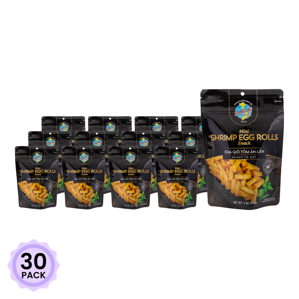 Get Saigon Gourmet Mini Shrimp Egg Rolls Snack 4 oz*30 pack Delivered ...