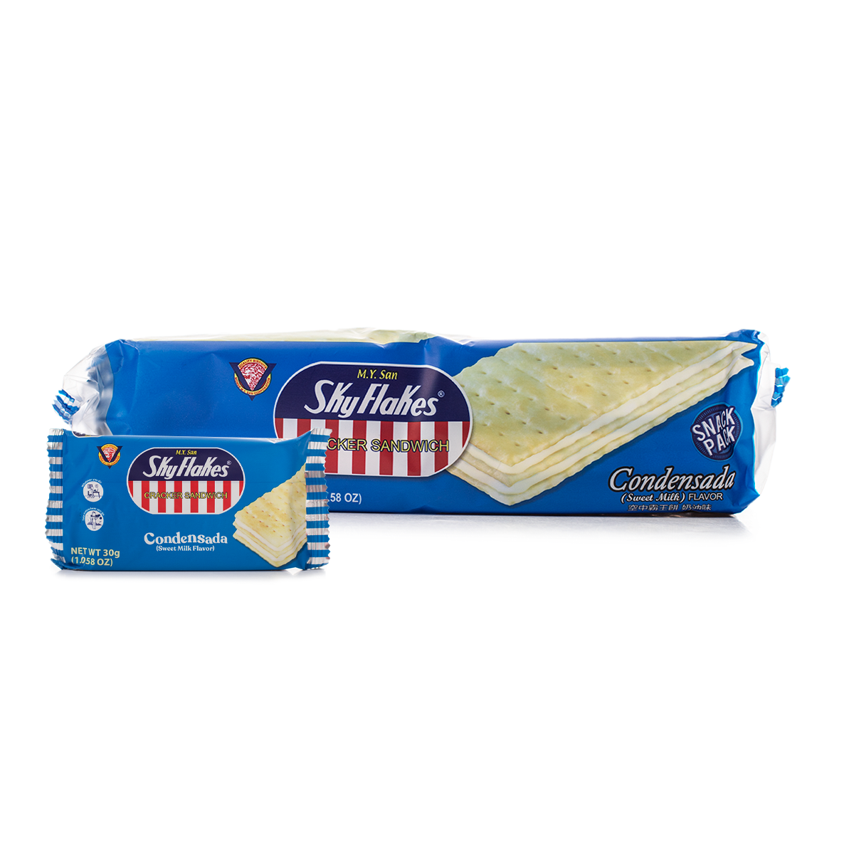 M.Y San Skyflakes 꼰덴사다 크래커 연유샌드 비스킷 - Weee!