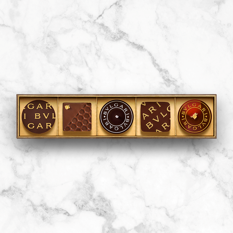 Get BVLGARI IL CHOCOLATE Valentine Chocolate 5 pcs Delivered | Weee ...