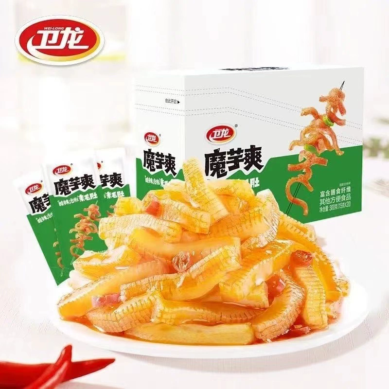 Get Weilong konjac shuang (spicy and sour flavor). The same snack as in ...