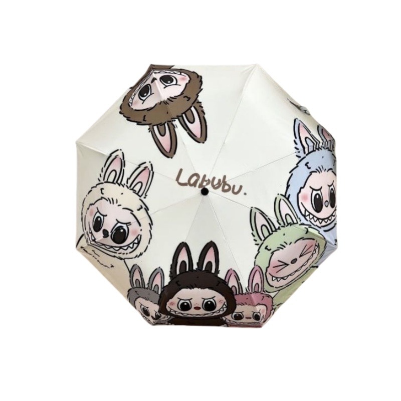 LABUBU Folding Automatic Umbrella Macarons - Weee!