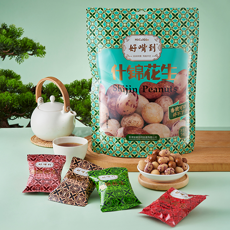 Get Mixed fish skin peanuts 240*1 bag Delivered | Weee! Asian Market