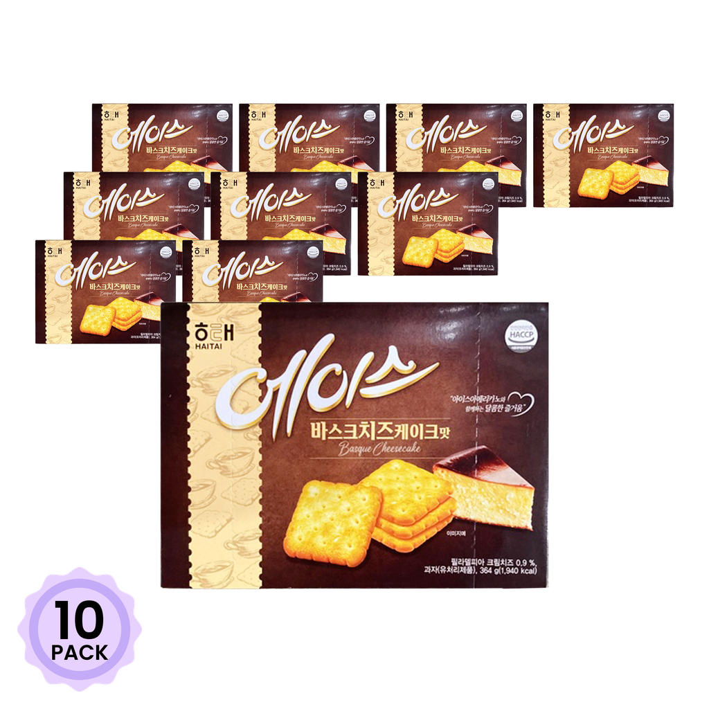 Get HAITAI ACE BASQUE CHEESECAKE 364 g 364 g*10 pack Delivered | Weee! Asian Market