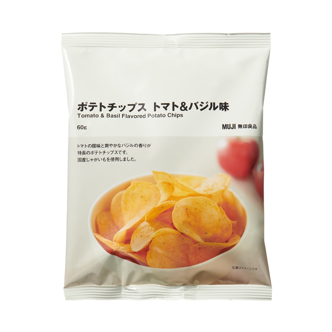 Get MUJI Potato Chips Tomato & Basil Flavor, 60g. Delivered | Weee! Asian Market