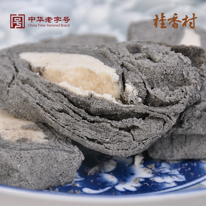 Get Suzhou time-honored Guixiang village black sesame lard crispy sugar ...