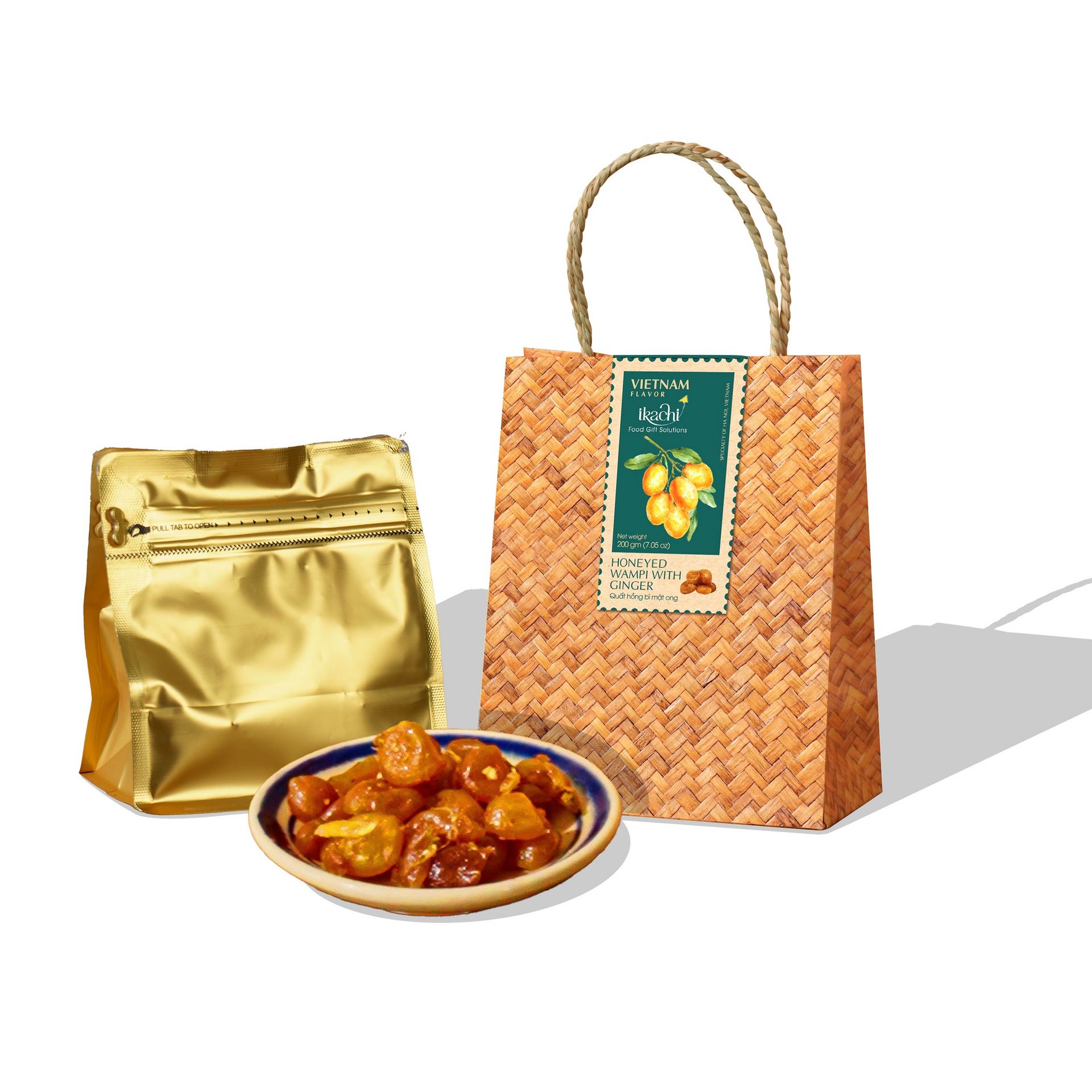 Get Ikachi Honeyed Wampi with Ginger Gift Bag 233 g Delivered | Weee ...